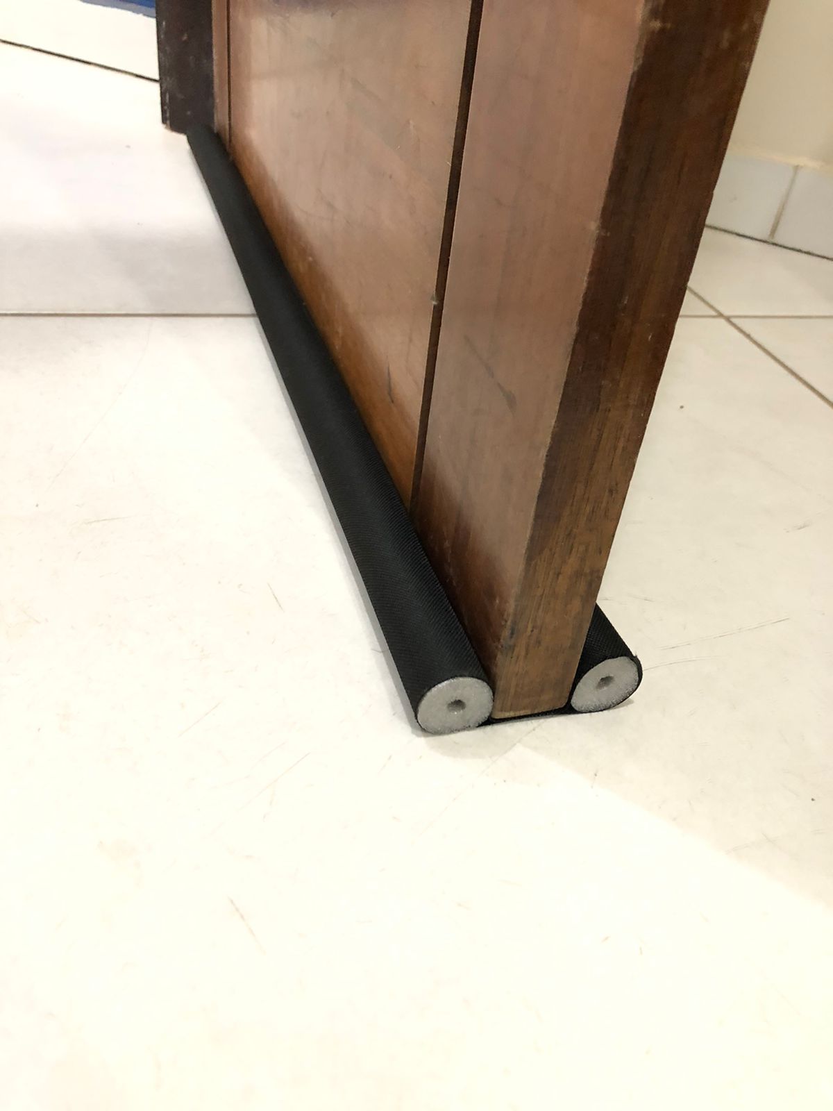 Veda Porta Ajustável 90 cm Preto - Prat Lar - Ze Melo
