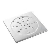 Ralo Grelha Quadrado 15X15Cm Inox Função Abre E Fecha LG Metais - Ze Melo